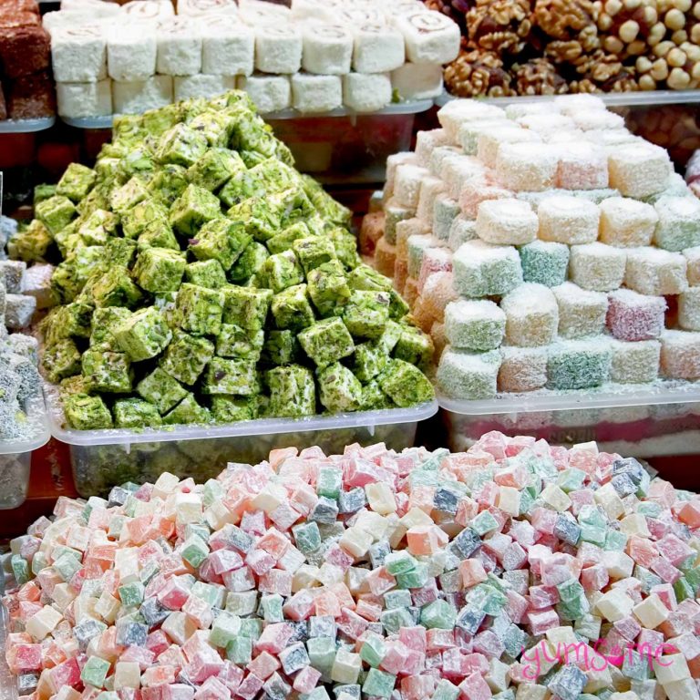 Simple Rose-Flavoured Turkish Delight | yumsome