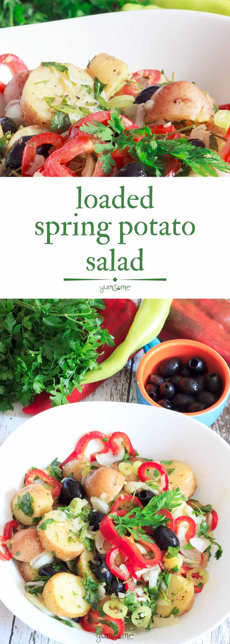 Loaded Potato Salad | yumsome