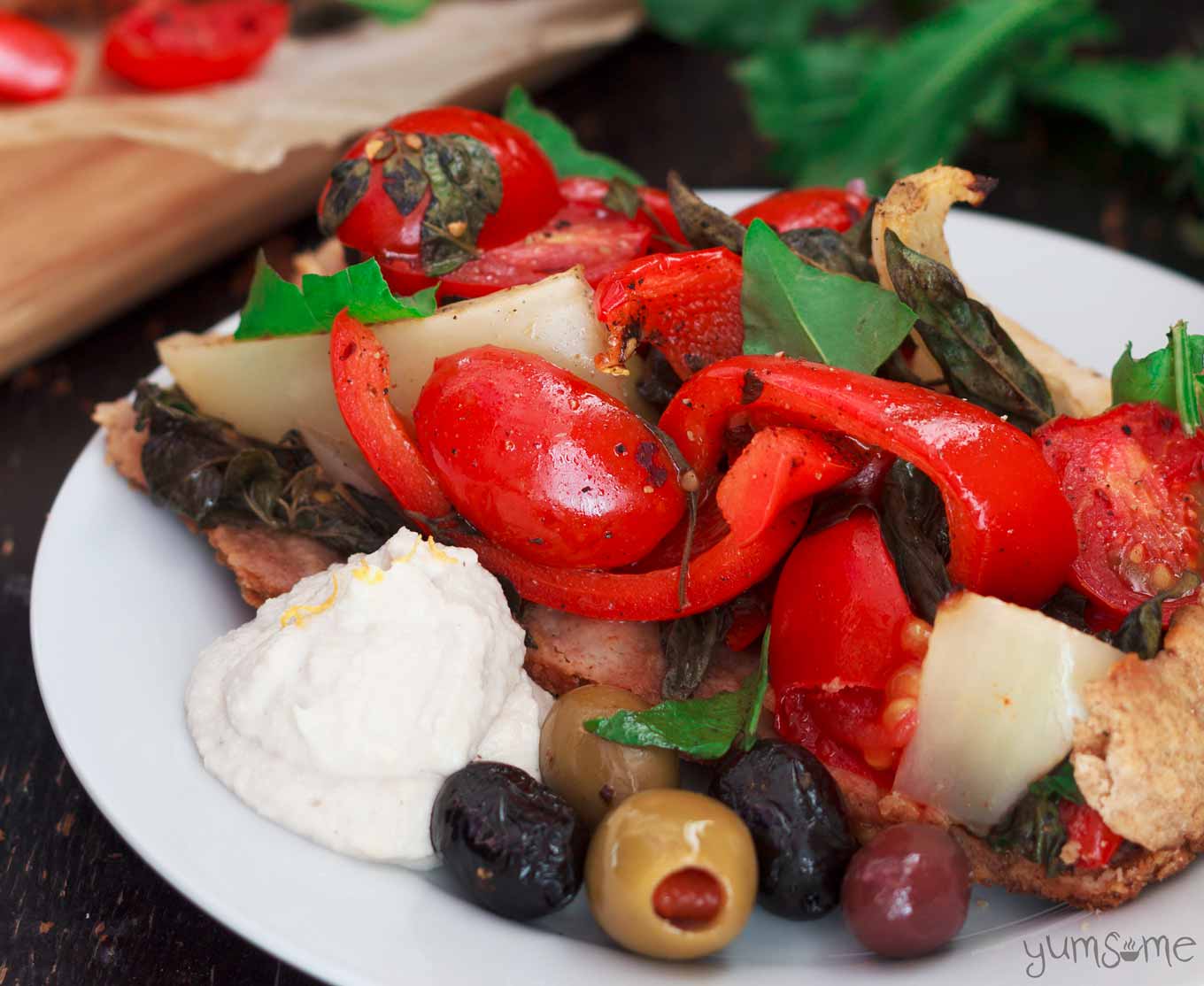 Mediterranean Summer Vegetable Tart