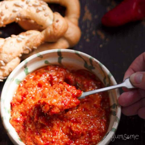 Zacuscă - Romanian eggplant and red pepper spread | yumsome